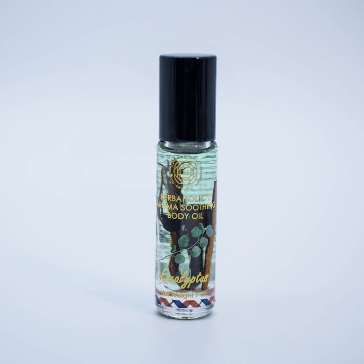 Thai Essential Oil Roll-On Eucalyptus Scent Herbaholic's Aromatherapy ...