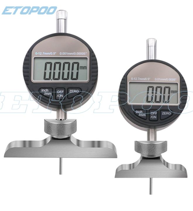 digital dial depth gage with harden alloy measuring head dial gauges ...