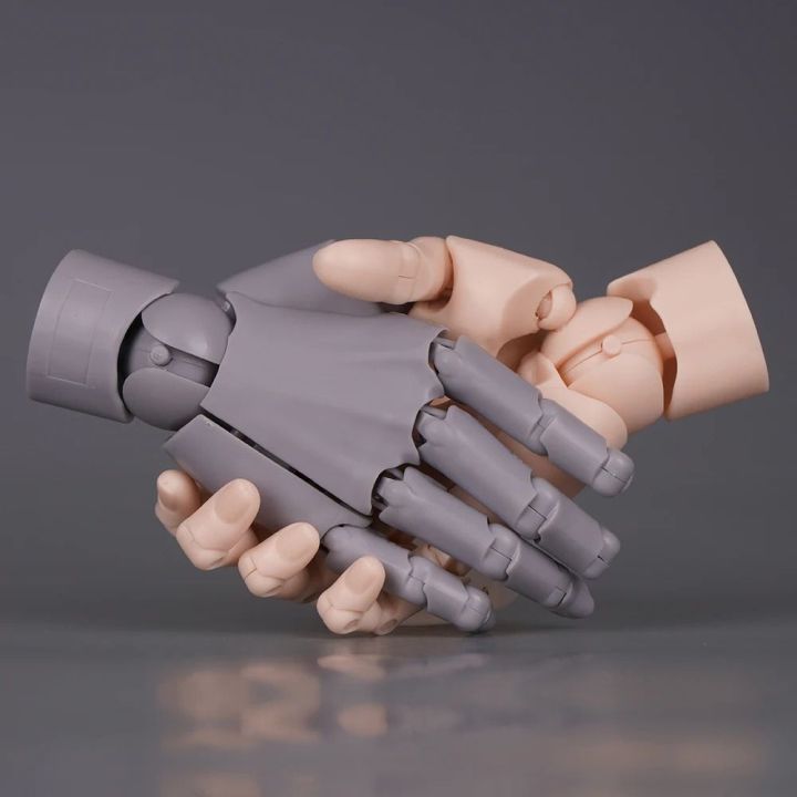 BEIBEI Right Hand Hand Joint Movable Model Biomimetic Plastic ...