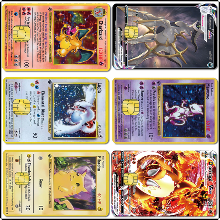 [9028] Anime Gen1 Pokemon Charizard Arceus Mewtwo Pikachu Collection ...