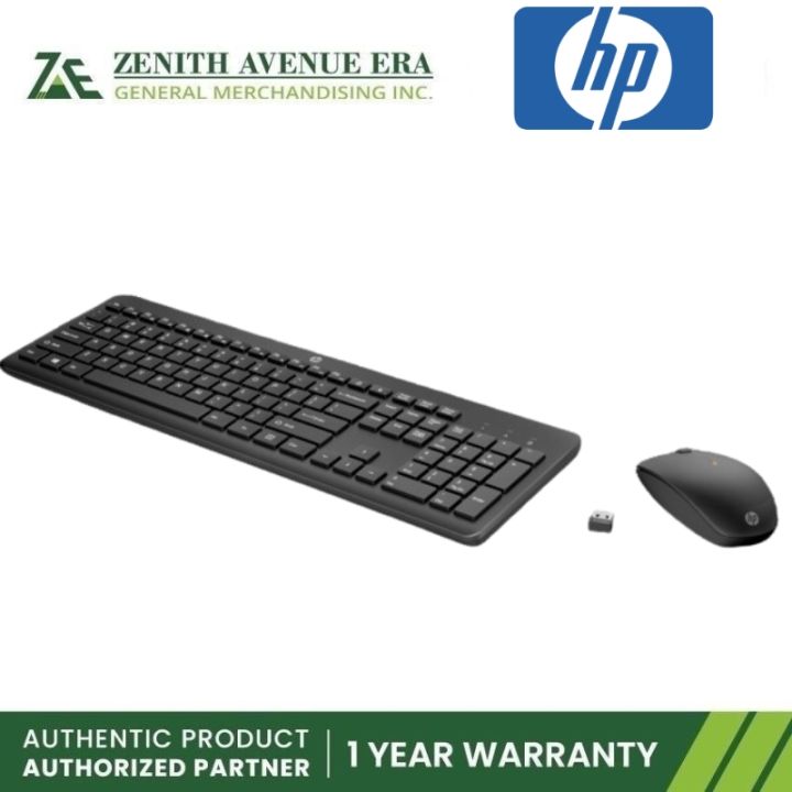 HP 230 Wireless Mouse and Keyboard Black | Lazada PH