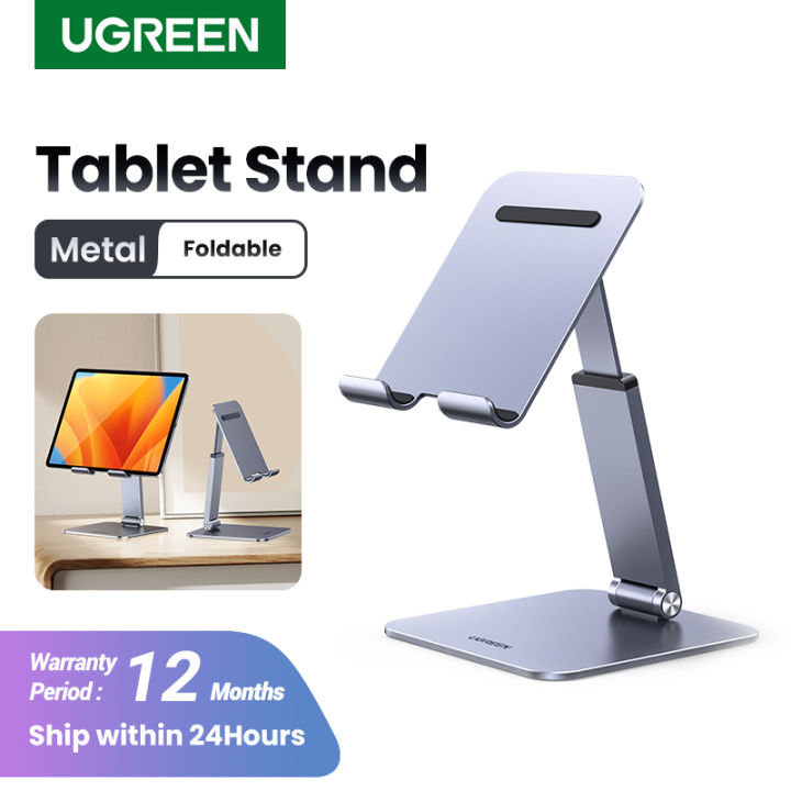 UGREEN Tablet Stand Holder for Desk Adjustable Aluminum Portable Stand ...