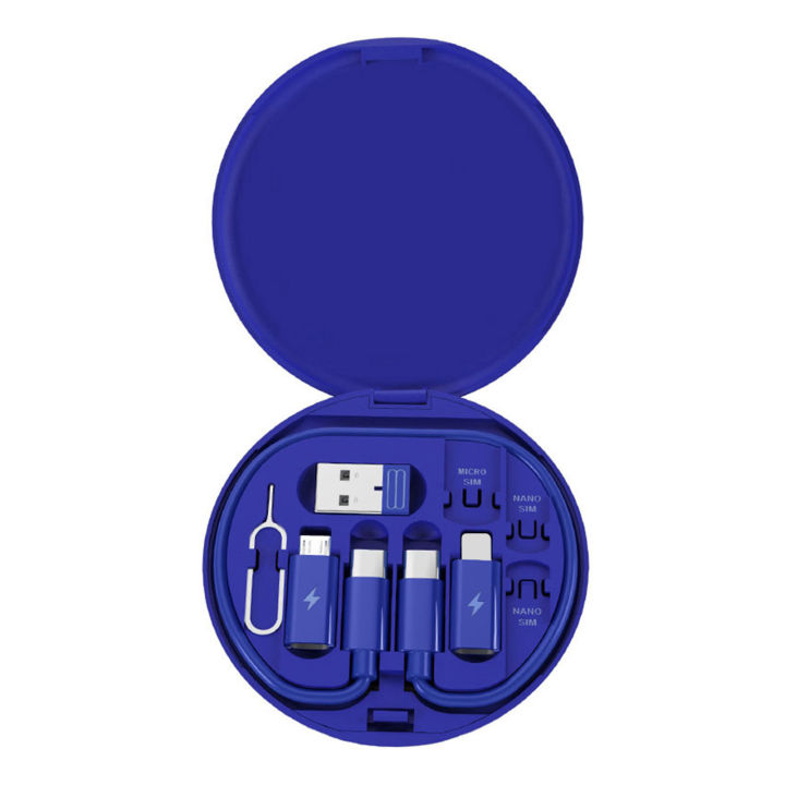 shuyuetuiwo Travel Cable Adapter Box Multi-function Cord Box Multi ...