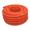 Orange PVC Flexible Hose 1/2" 3/4" 1" (50 metersPER ROLL) Orange Conduit Flexible Hose ...