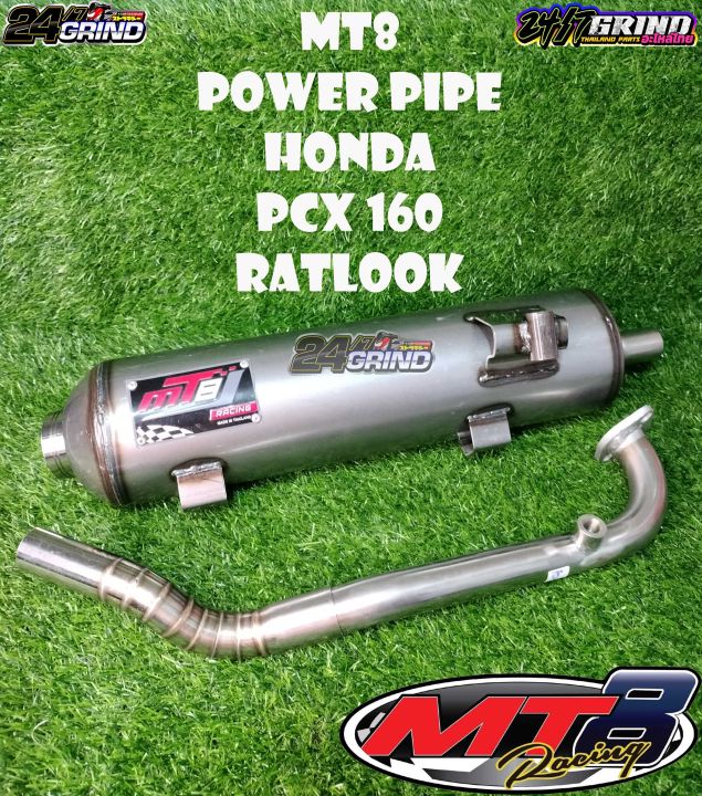 MT8 POWER PIPE HONDA PCX 160 RATLOOK THAILAND MADE | Lazada PH