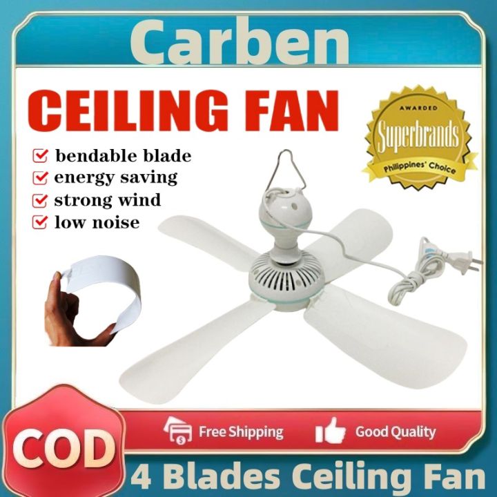 Premium Portable Big Size Ceiling Fan Elctric Fan With 4 Leafs ...