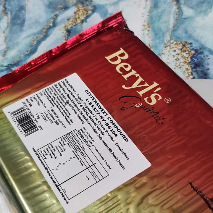 Beryl's Chocolate Dark Chocolate Compound White Chocolate Compound Semi ...