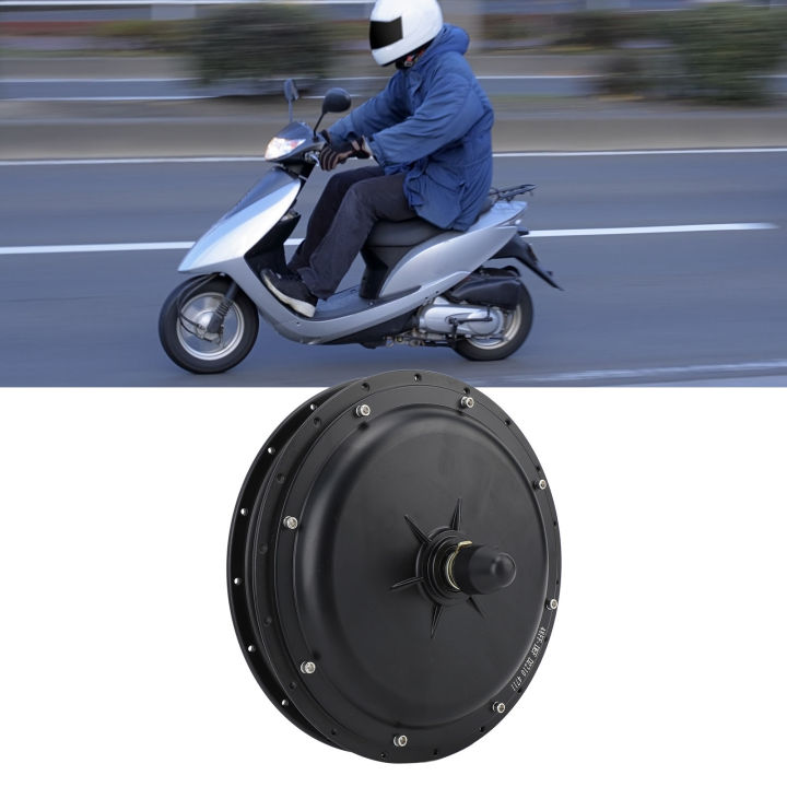 Electric Bicycle Spoke Hub Motor 48V 1000W Electric Bike Front Drive ...