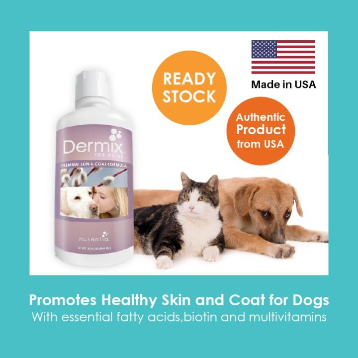 Nusentia® Dermix Dog and puppies skin and fur liquid form vitamin ...