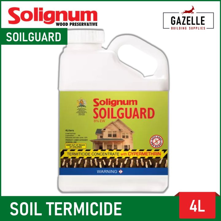 Solignum Soilguard Soil Termicide Concentrate with Cypermethrin Anti ...
