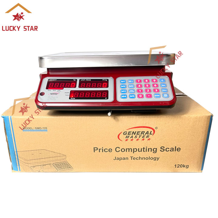 GMD-120 120KG Digital Weighing Scale General Master High Precision ...