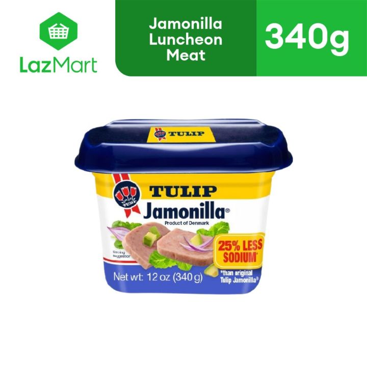 Tulip Jamonilla Luncheon Meat Less Sodium 340g | Lazada PH