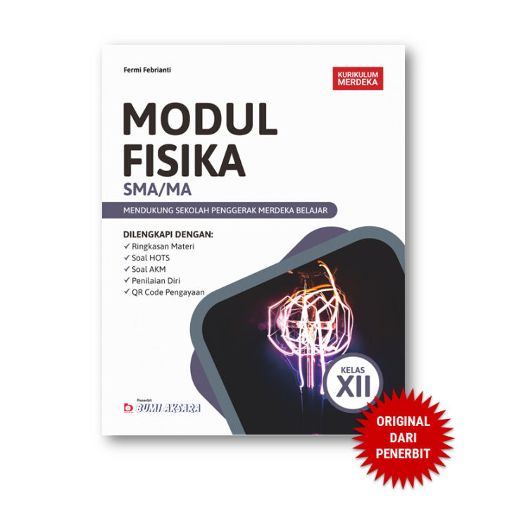 Modul Fisika Kelas XII SMA MA Kurikulum Merdeka - Bumi Aksara | Lazada Indonesia