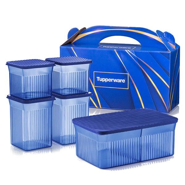 Tupperware Elegant Square Set | Lazada