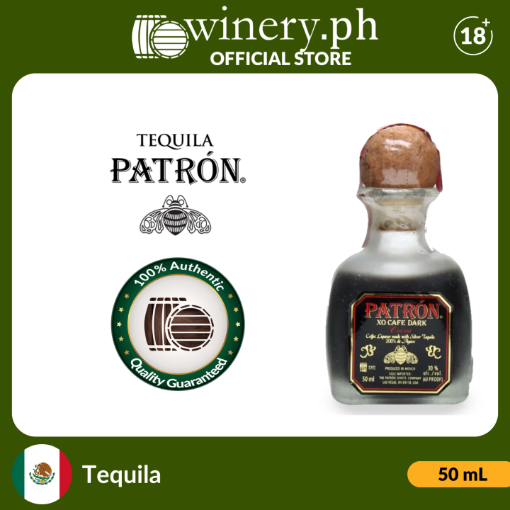 Patron Dark Cocoa Tequila Miniature (50 ml) | Tequila | WINERY.PH ...