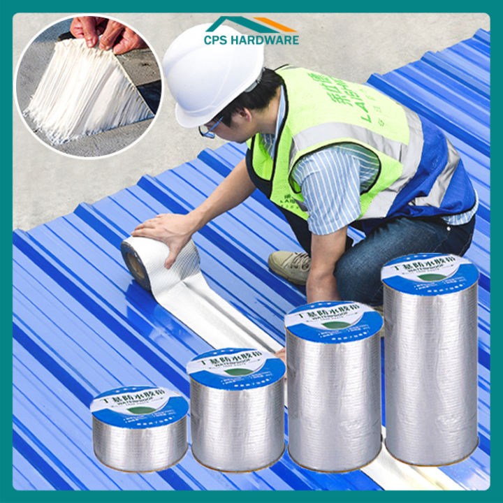 Aluminum Foil Butyl Waterproof Tape For roof leak Roof Sealant Wall ...