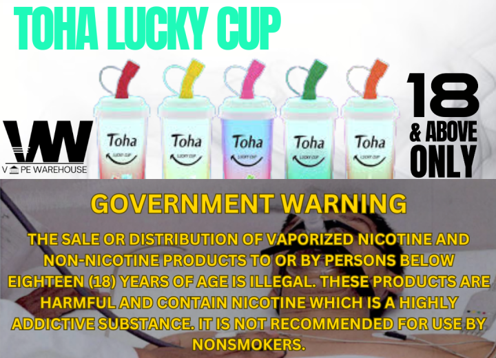 TOHA LUCKY CUP 9000 PUFFS | Lazada PH