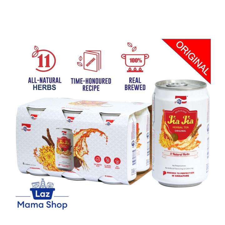 JJ Jia Herbal Tea Heritage Original (6 Pack) (Laz Mama Shop) | Lazada ...