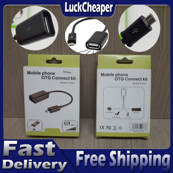 mobile phone usb-v8 otg connect kit V8 OTG Connect kit Micro Usb Cable ...