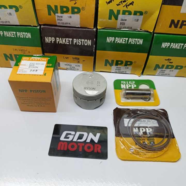 Piston Kit Seher Kit Byson NPP Segala Ukuran | Lazada Indonesia