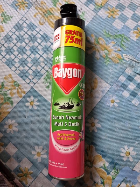 Baygon 600ml / 600+75ml (BACA DESKRIPSI SEBELUM PESAN!) | Lazada Indonesia