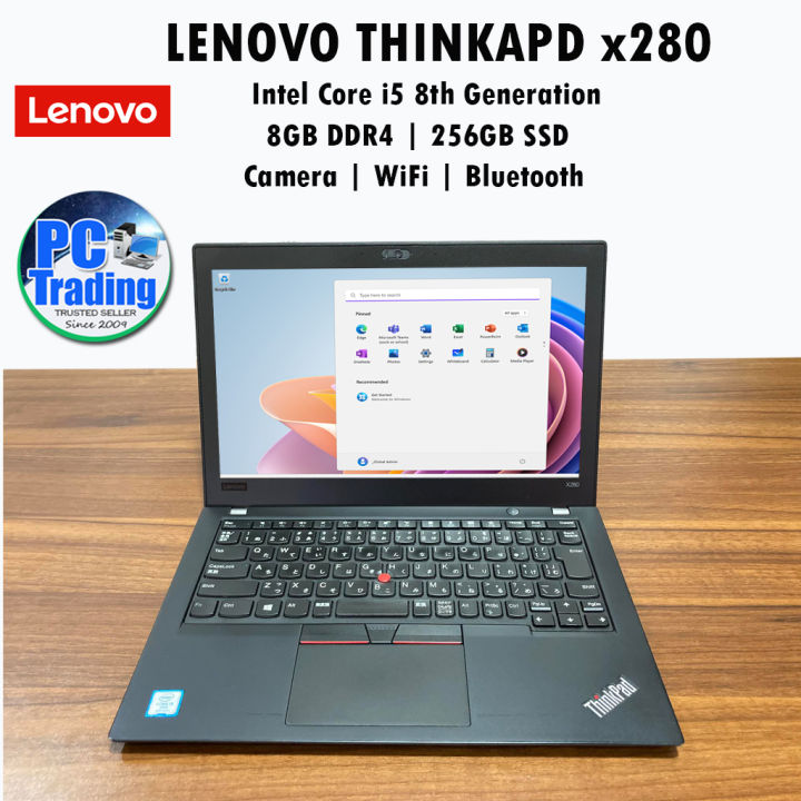 Lenovo ThinkPad X280 | Intel Core i5-8350U 8th Generation | 8GB DDR4 ...