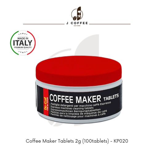 Espresso Machine Cleaning Tablets 2gram x 100 tabs | KP020 | DE-CAF ...