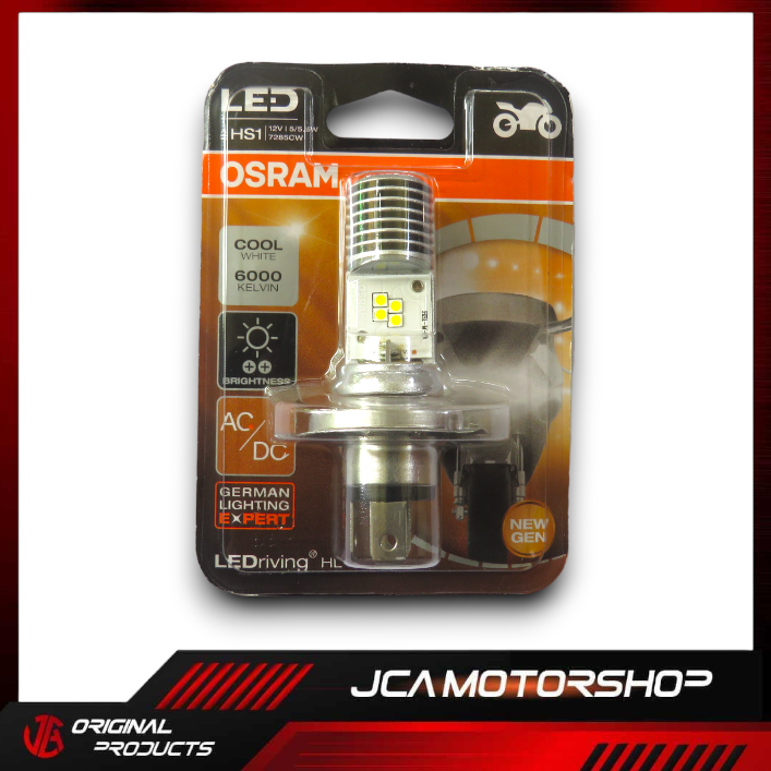 ORIGINAL OSRAM LED HS1 12V 7185CW 5/6W COOL WHITE 6000 KELVIN H4 | Lazada PH