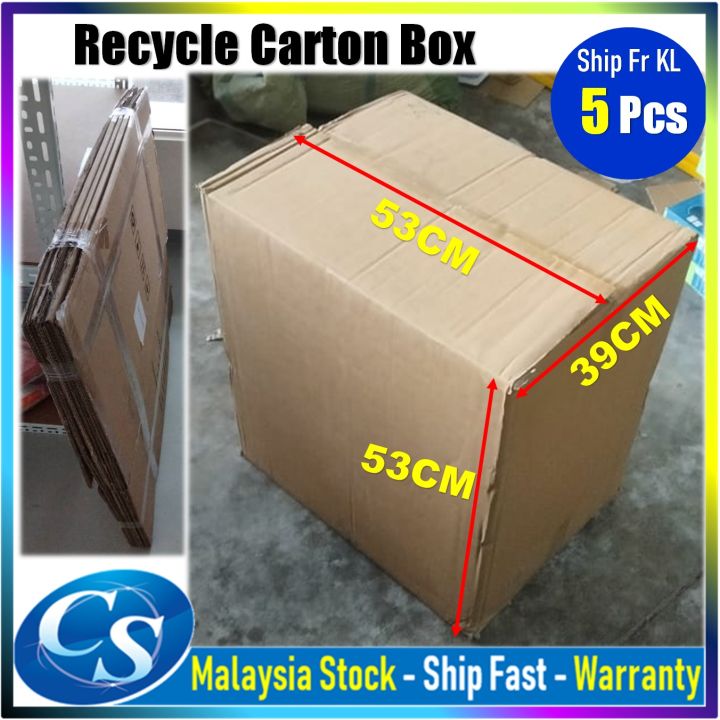 CS Mall : Recycle Carton Box Packaging Box Kotak Pindah Large Size ...
