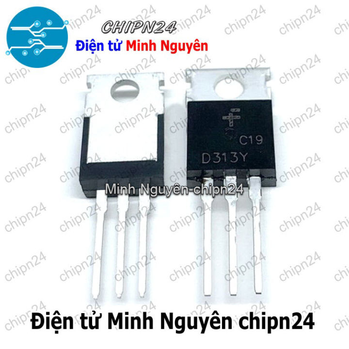 [2 con] (KT1) Transistor D313 TO-220 NPN 3A 60V 30W (Transistor Power ...