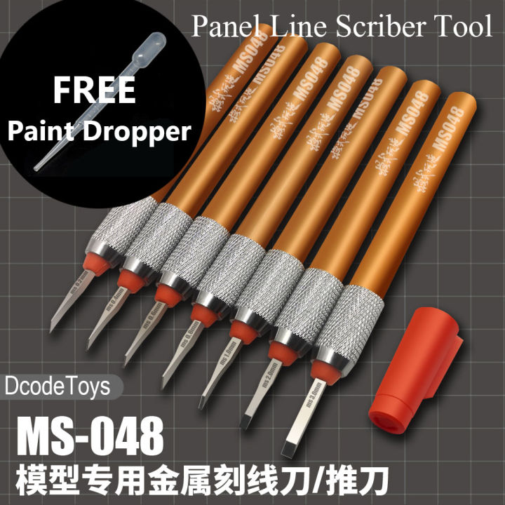 Panel Line Scriber Tool - for gundam gunpla model kit bandai kotobukiya ...