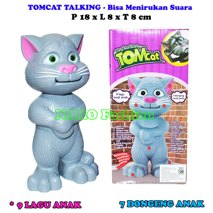 TOMCAT Mainan Magical Talking Tom Cat Bisa Ngomong Dongeng Nyanyi Lagu ...