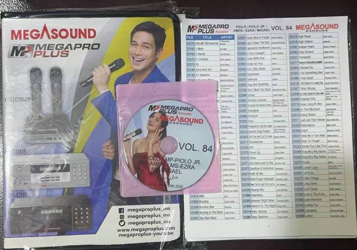 Update MAR 2025,Megapro Plus Songbook with full Songlist & Updated CD for MP-100 Piolo,MP-100JR ...