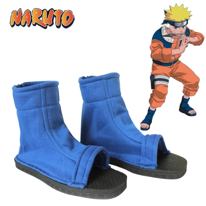 1Pair Ninja Shoes Boots for Naruto Akatsuki Sandals Boots Uzumaki ...
