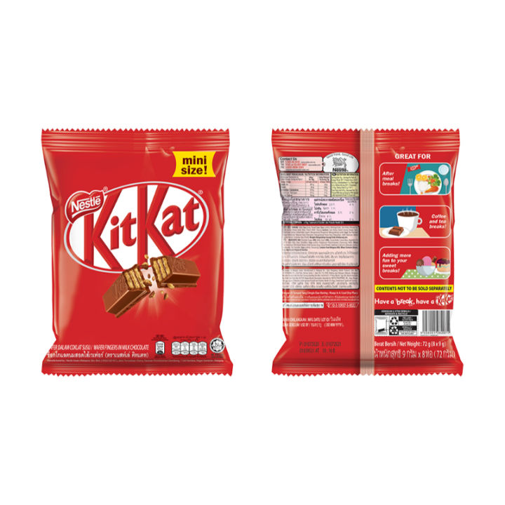 Kitkat Mini Share Bag Chocolate 72g | Lazada PH