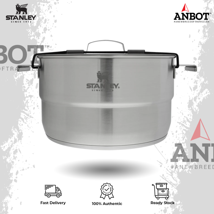 Stanley®Even-heat camp Pro Cook set-18/8 stainless steel BPA free ...