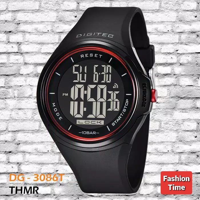 jam tangan digitec touch screen dg3086 water resistant penunjuk tanggal ...