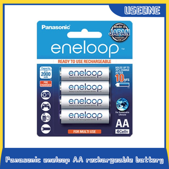 Panasonic Eneloop 1.2v 2000mAh AA rechargeable battery pre-charged nimh ...
