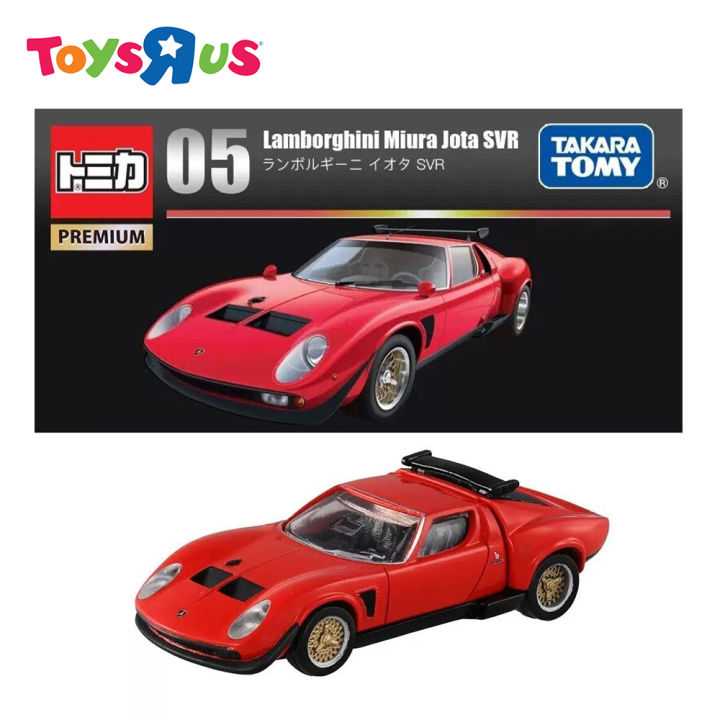 Tomica Premium No. 05 Lamborghini Miura Jota SVR (Red) | Lazada PH