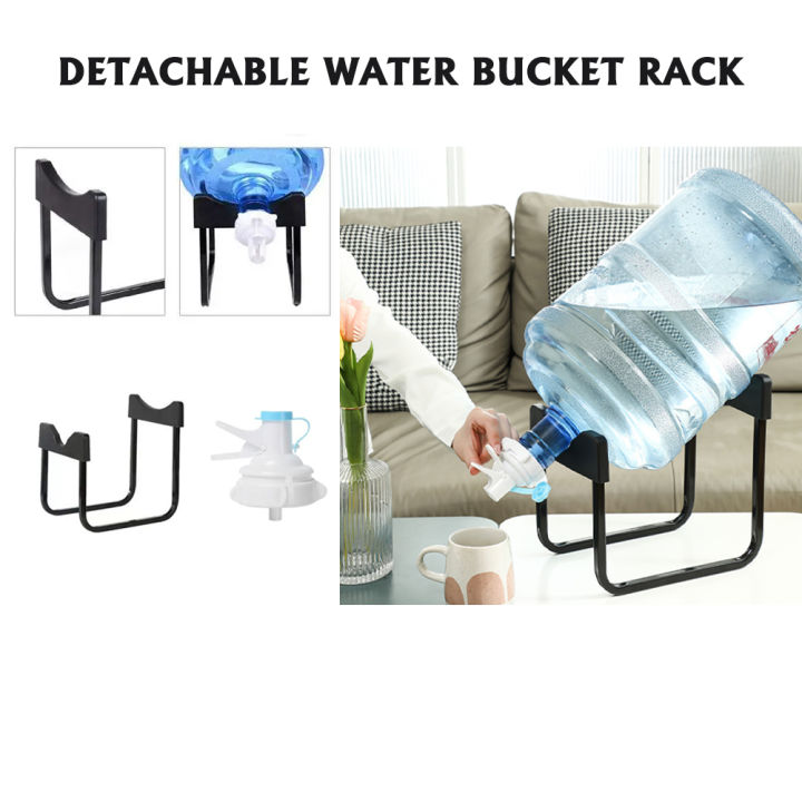 Water Dispenser Drinking Bucket Rack Pure Mineral Water Folding Rack ...