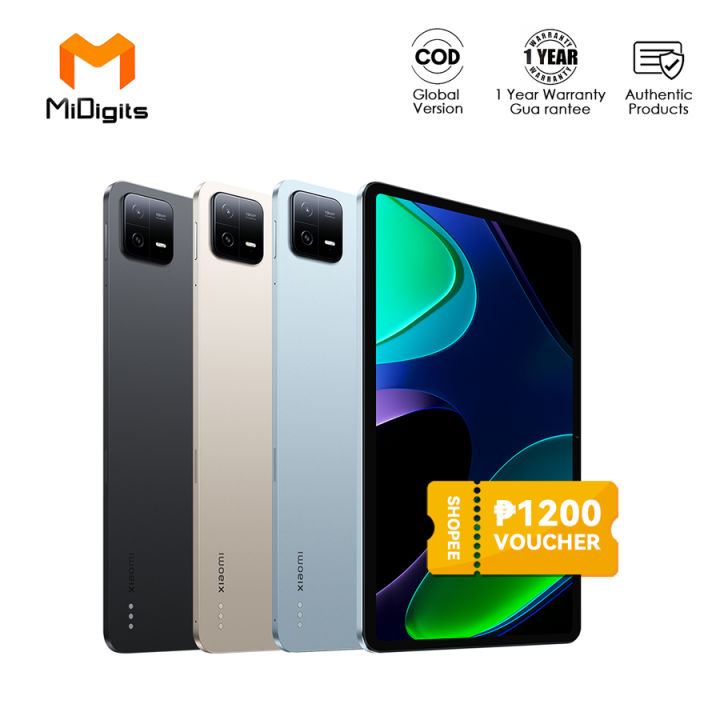 Xiaomi Pad 6 Global Tablet 128GB/256GB 11 inch PC One Year Warranty 33W ...