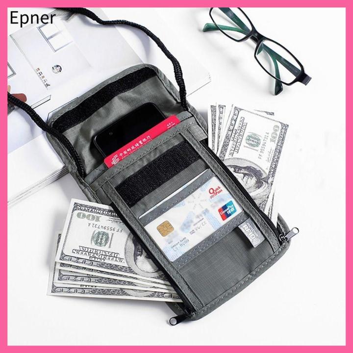 EPNER ไนลอนทำจากไนลอน กระเป๋าใส่หนังสือเดินทาง RFID ใช้งานได้หลากหลาย ...