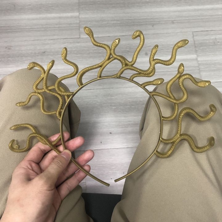 Medusa Snake Shape Women Headpiece Cosplay Ancient Greek Mythology Girl ...