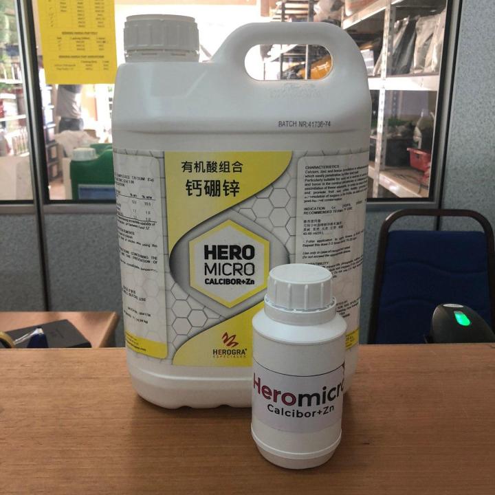 Heromicro CALCIBOR + Zn (Ca 10% B 1.0% Zn 1%) Foliar Kalsium Boron ...