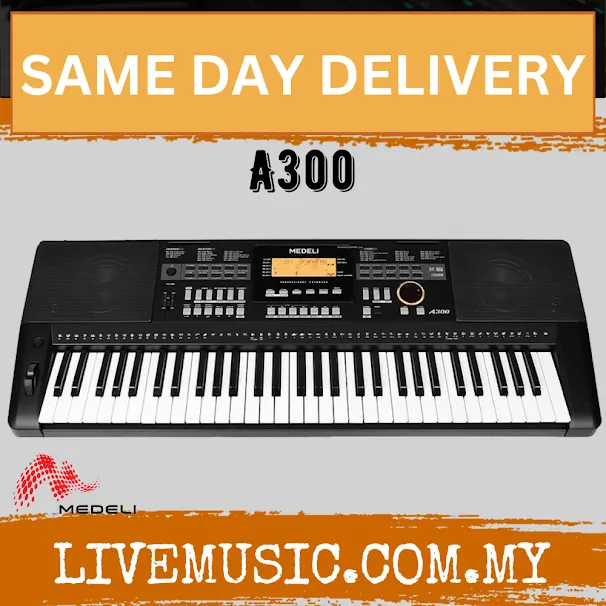 Medeli A300 Aspire Series 61 Keys Portable Keyboard ( A-300 / A 300 ) | Lazada
