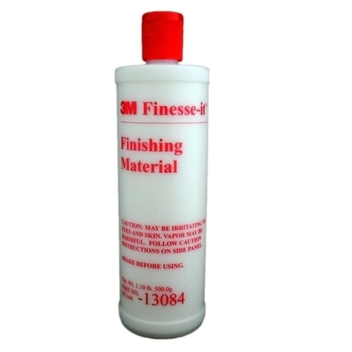3M 13084 ยาขัดลบรอยและเคลือบเงา ฝาแดง Finesse-it Finishing Material ...