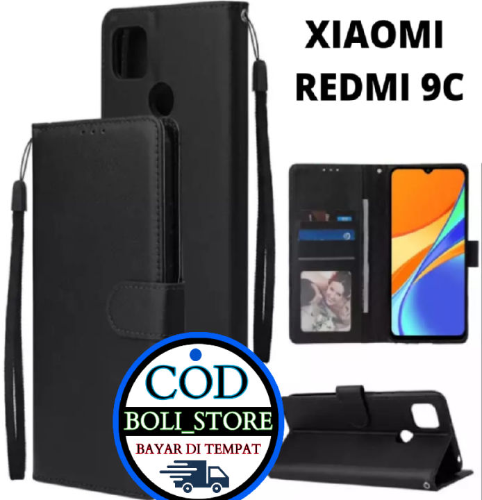 CASING / CASE HP KULIT COCOK UNTUK TIPE HP XIAOMI REDMI 9C- CASING ...