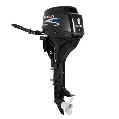 12-year-old Yum's outboard engine 2-stroke 4-stroke motor propeller ...