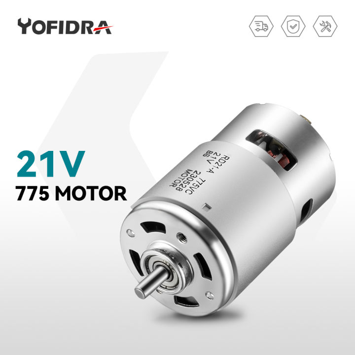 High Torque 775 Motor DC Motor 21V 18V 9.21A 20000rpm Micro Motor For ...