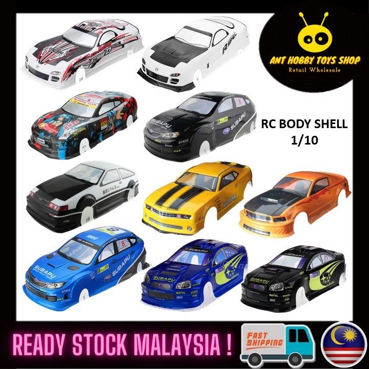 1/10 RC Car PVC painted Body Shell for 1:10 RC hobby racing drift car ...